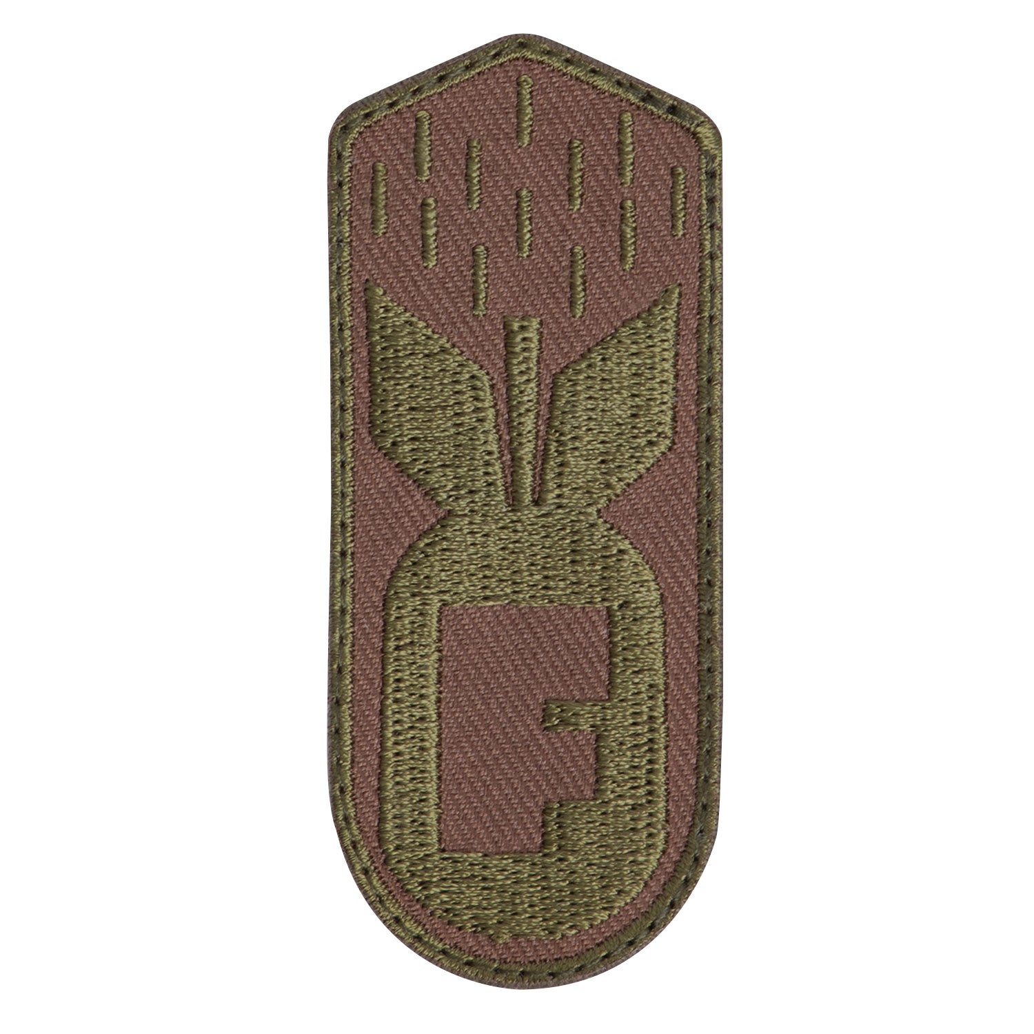 F-Bomb Patch With Hook Back - Coyote Brown – Army Navy Store